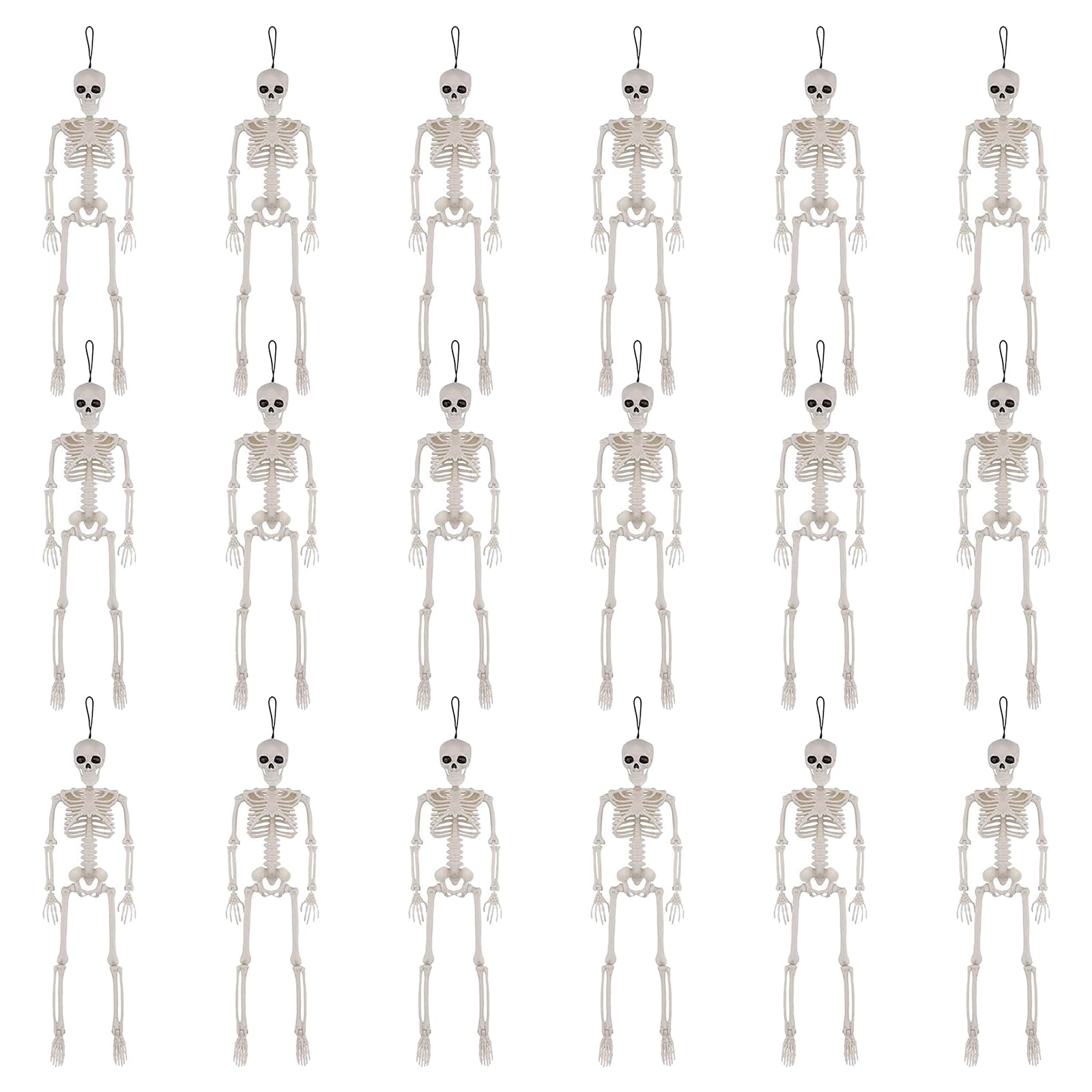 Snapklik.com : Merkaunis 18 Pcs Realistic Skeleton Decorations, Outdoor ...