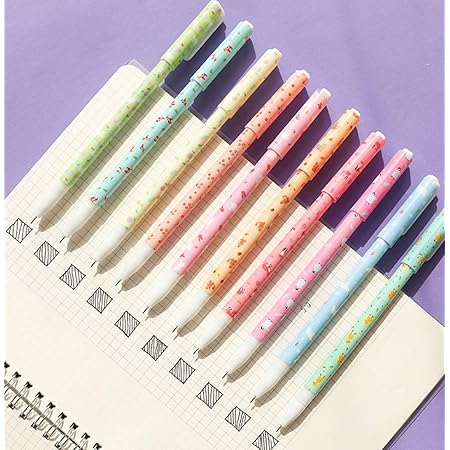 Cute Pens Galaxy Pens Colourful Gel Ink Pen Set Toshine Multi Coloured ...