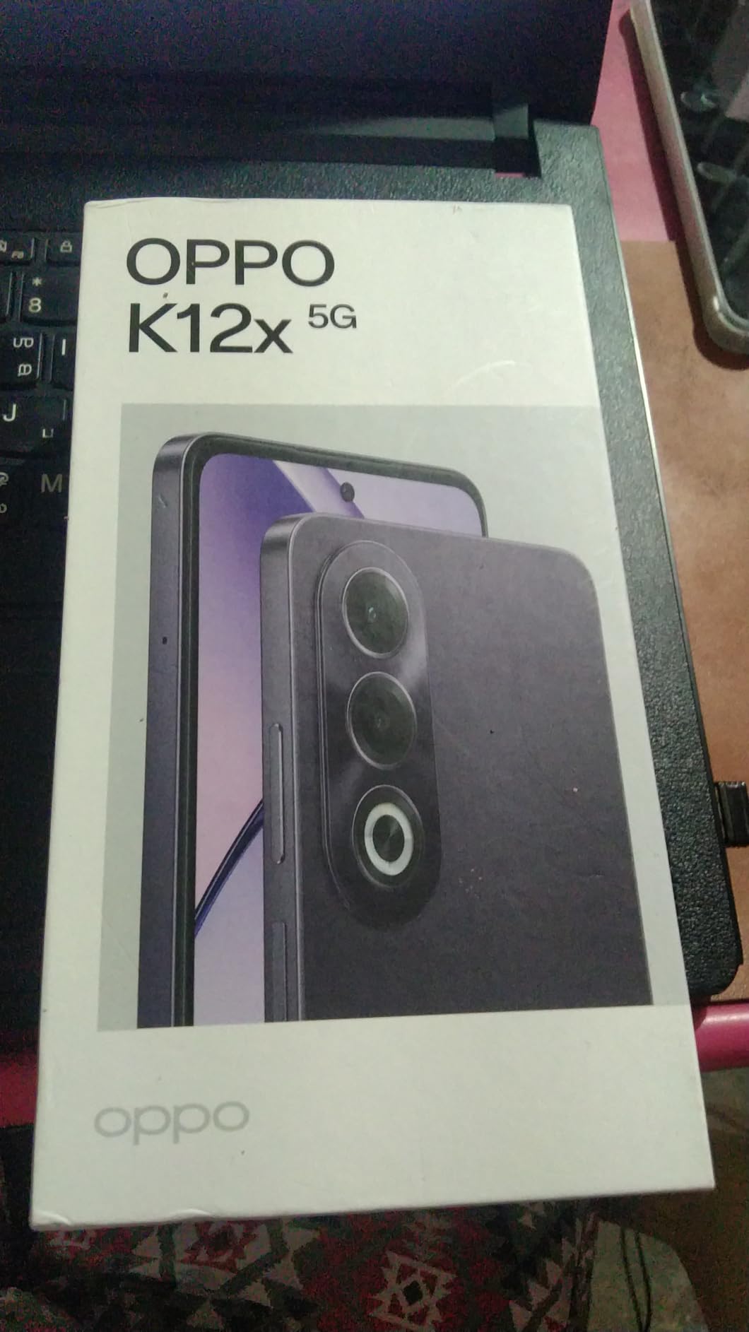 Oppo K12x 5G with 45W SUPERVOOC Charger in-The-Box (Breeze Blue, 128 GB ...