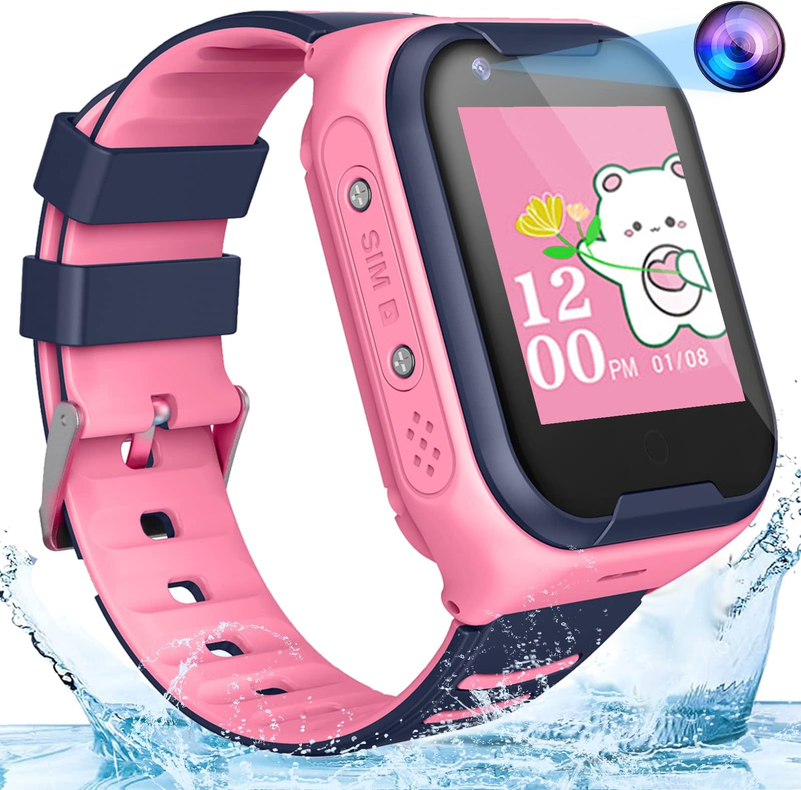 Pixbee Kids 4G Video Smart Watch with GPS Tracker - Smartwatch with ...