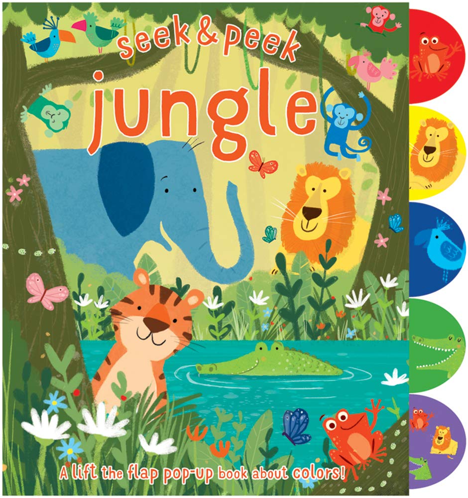 Amazon.com: Seek & Peek Jungle: A lift the flap pop-up book about ...