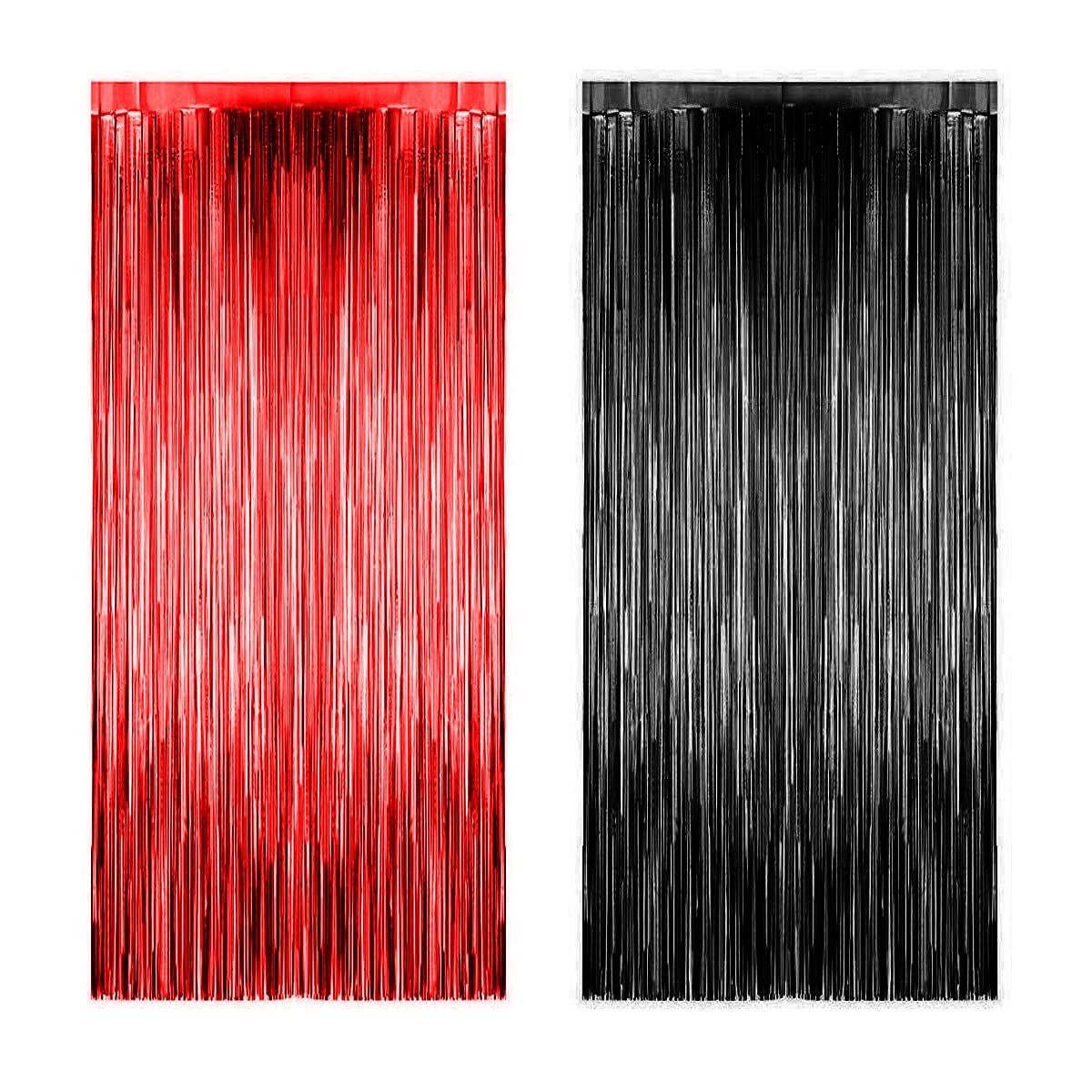 Pop the Party Foil Curtain for Party Decoration 6ft x 3ft Size - Set of ...
