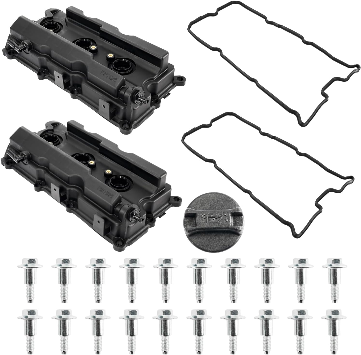 Amazon.com: KAX Engine Valve Cover Compatible with 2005-2019 Nissan ...