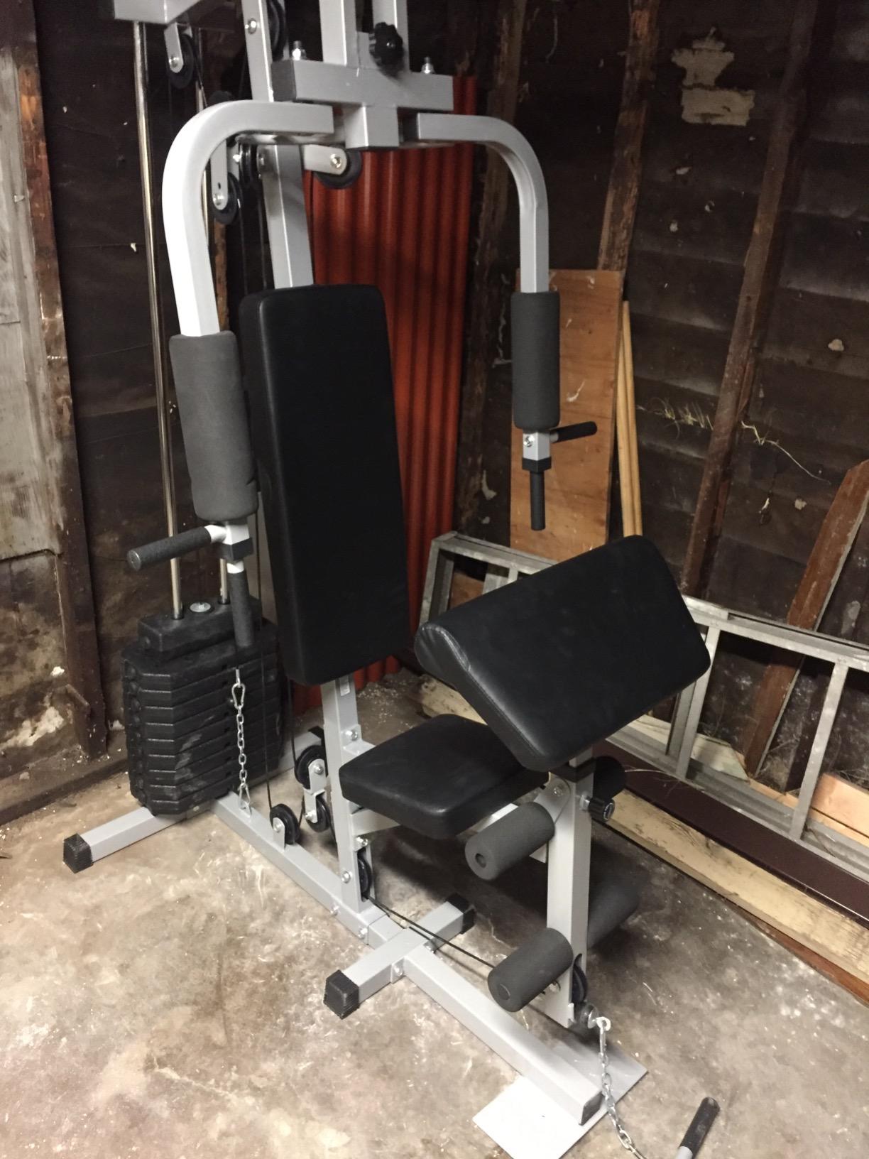 $12/mo - Finance BalanceFrom Multifunctional Home Gym System Workout ...