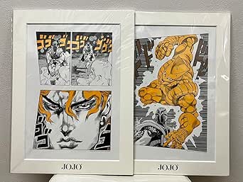 Amazon.co.jp: DIO Frame Art Set of 2 Jojo Exhibition Limited : Toys & Games