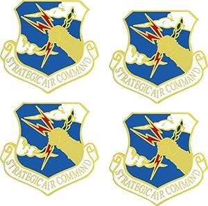 Amazon.com: Strategic Air Command Shield Lapel Pin 4 Pack : Automotive