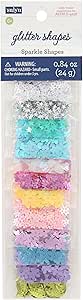 Amazon.com: Sulyn Sparkle Shapes Glitter Sample Pack, Chunky Jumbo ...