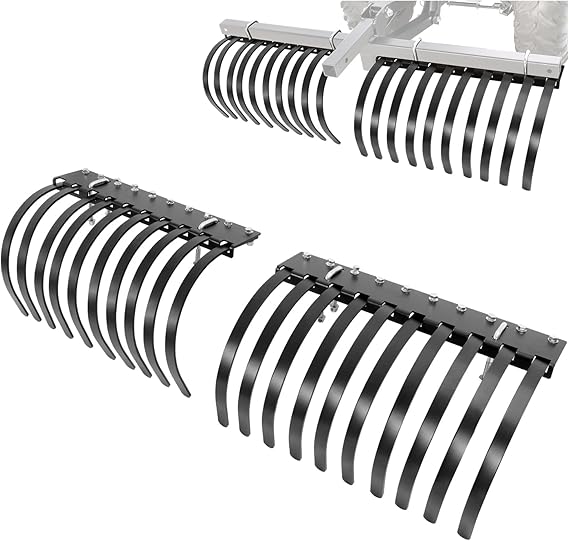 Amazon.com : Wutist ATV/UTV Landscape Rake Implement for Removal of ...