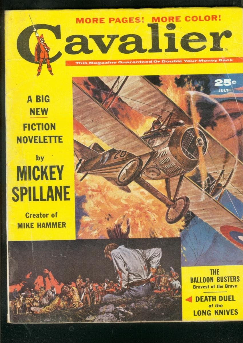 CAVALIER MAG-JULY 1960-KNIFE FIGHT COVER-M SPILLANE-WW2 VG at Amazon's ...