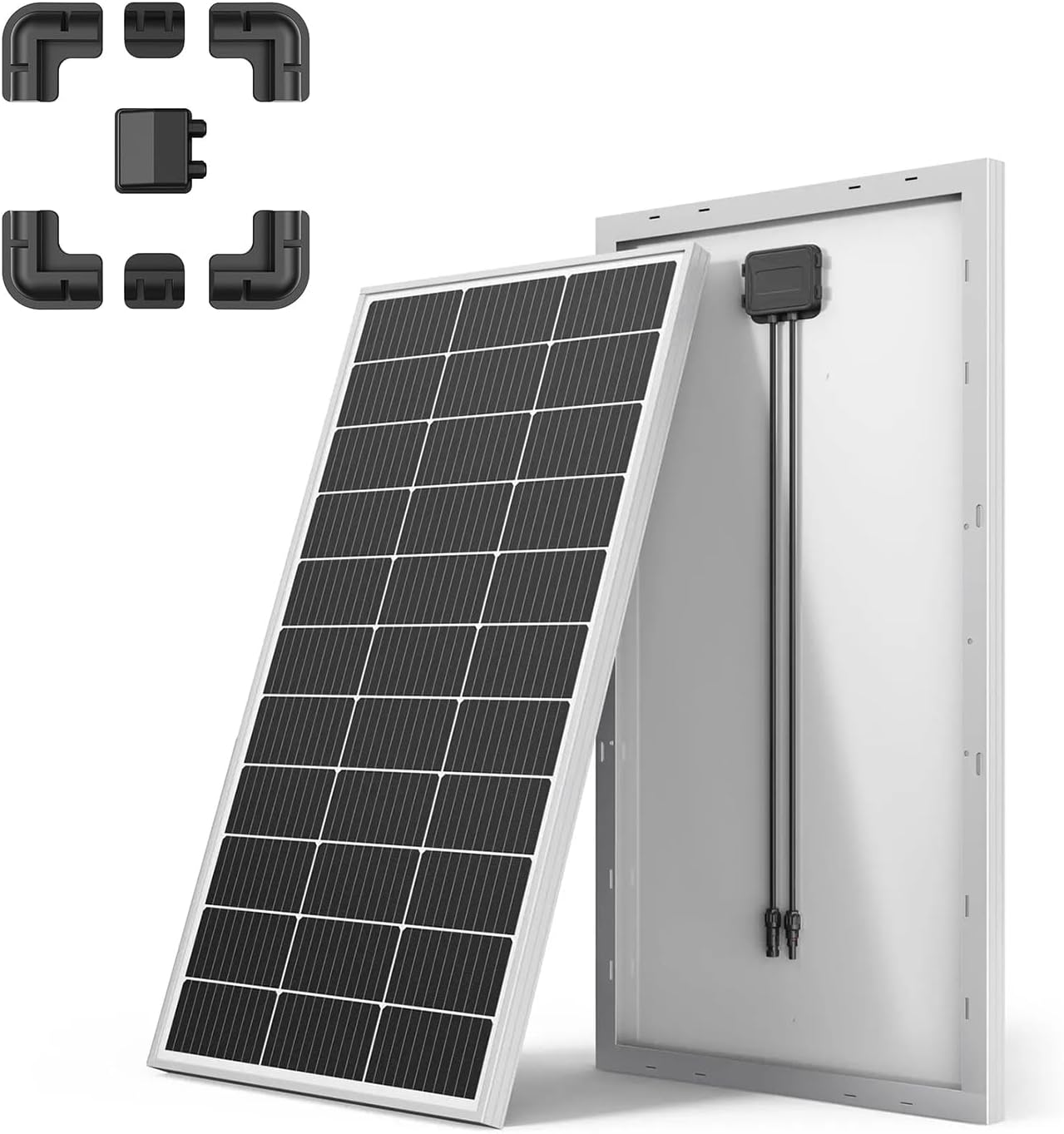 Amazon.com : Alrska 10BB Cell 120W Monocrystalline 120 Watt Solar Panel ...