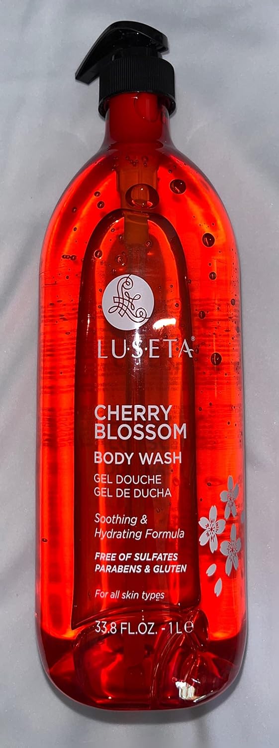 Amazon.com : L LUSETA Cherry Blossom Body Wash : Beauty & Personal Care