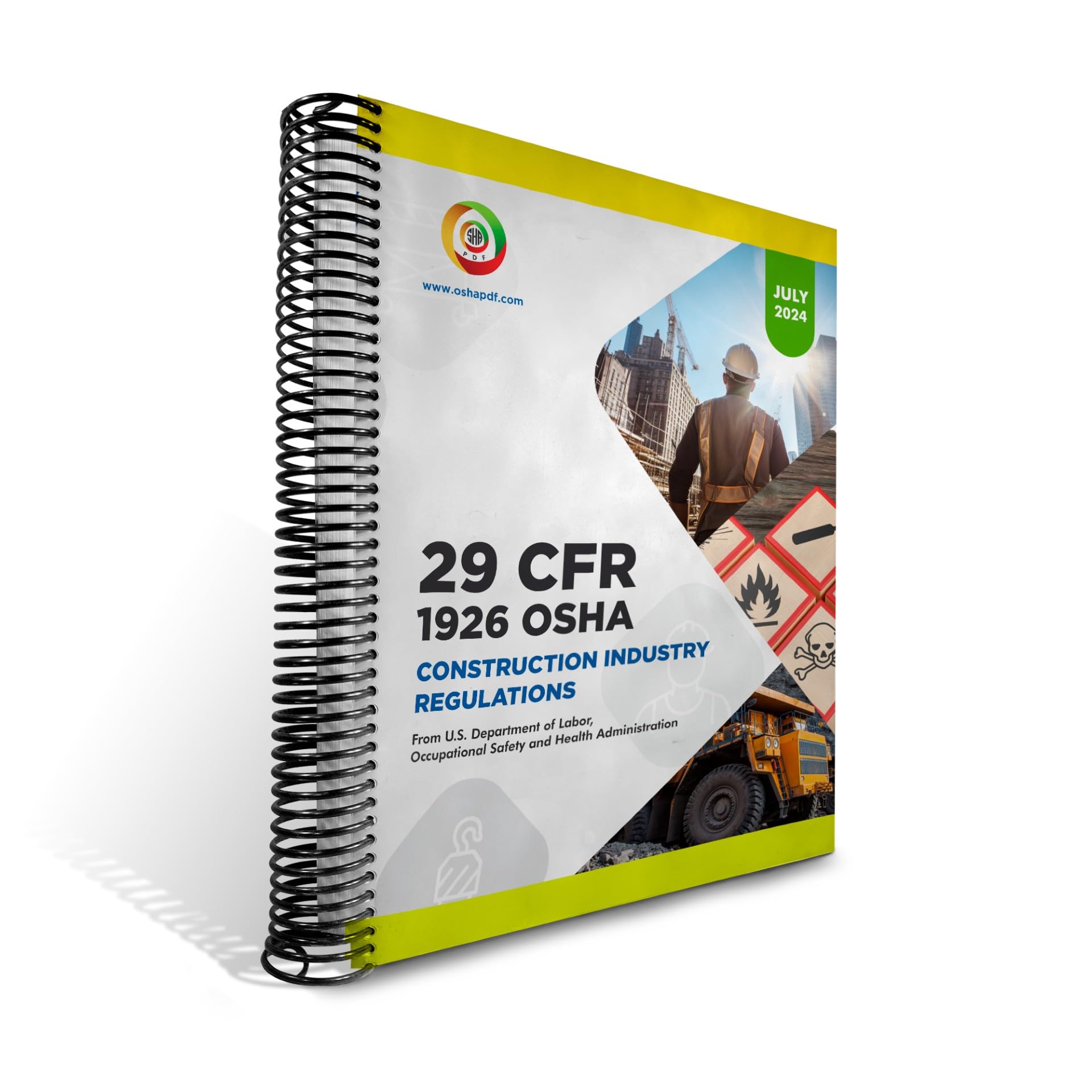 OSHA 1926 Construction Industry July 2024 Book - Perfect bound: OSHA ...