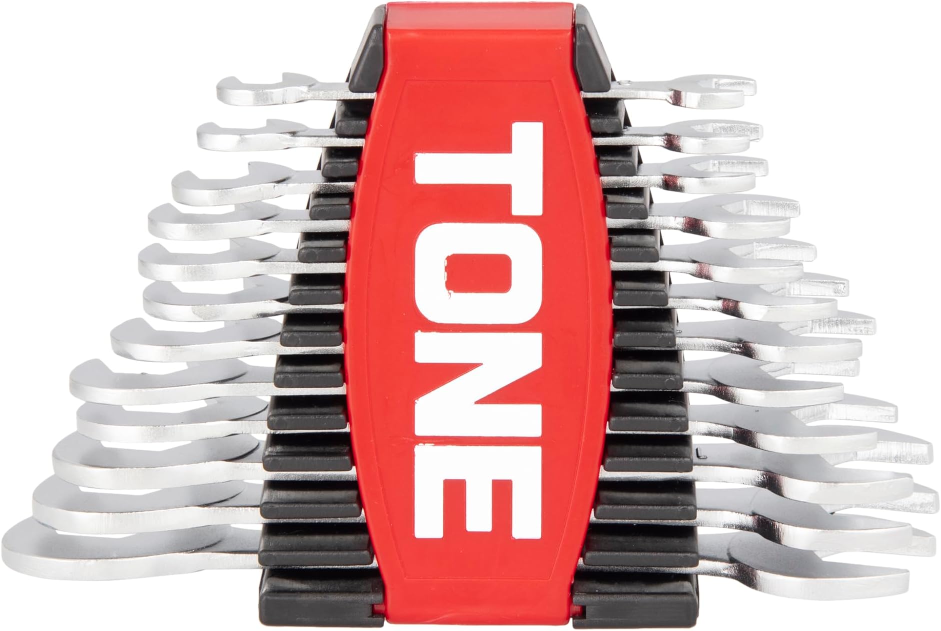 TONE Thin Type Spanner Set DSTO1200P Red/Black 12-Piece - Amazon.com