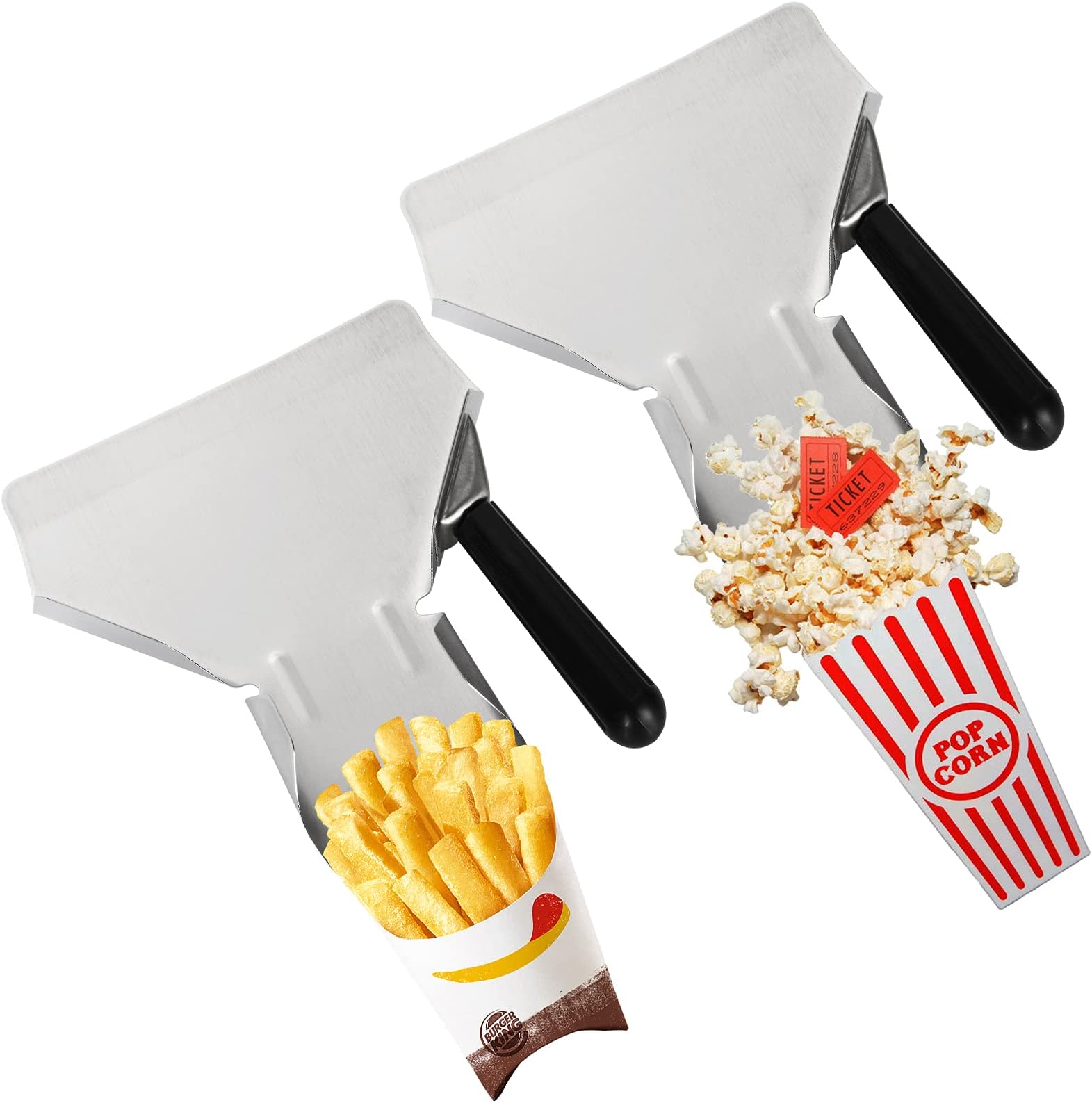 Amazon.com: Metal Popcorn Serving Scoop: Electric Popcorn Poppers: Home ...