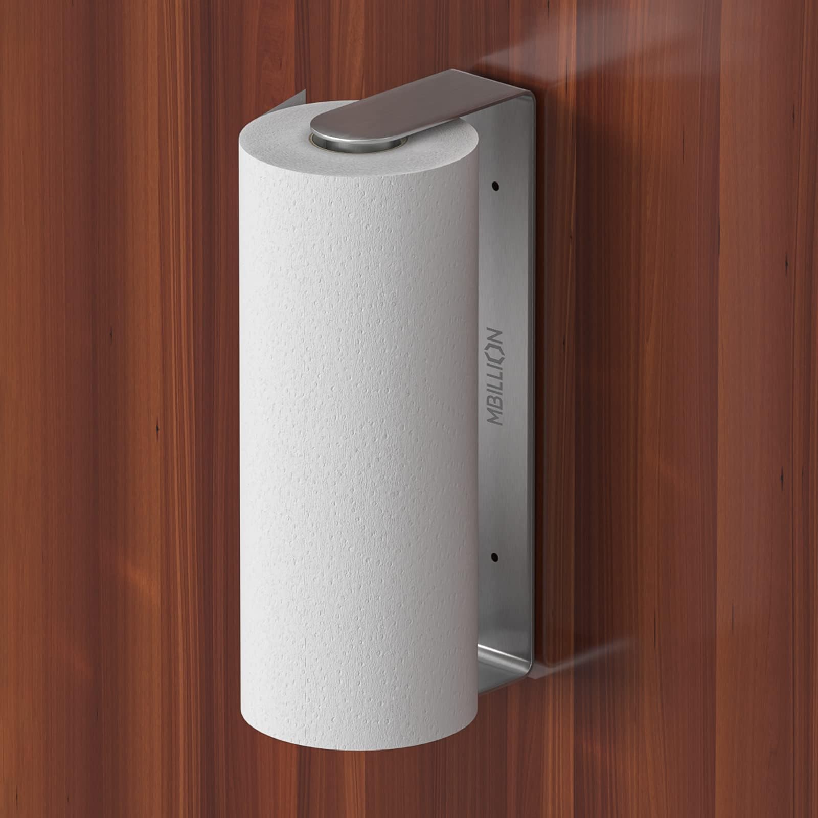 Amazon.com - KitchenCraft Wall Mounted Kitchen Roll Holder to Fit 25 cm ...