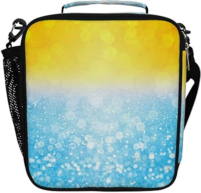 Galaxy Lunch Bags for Girls Boys Purple Gourmet Tote Bag Lunchbox ...