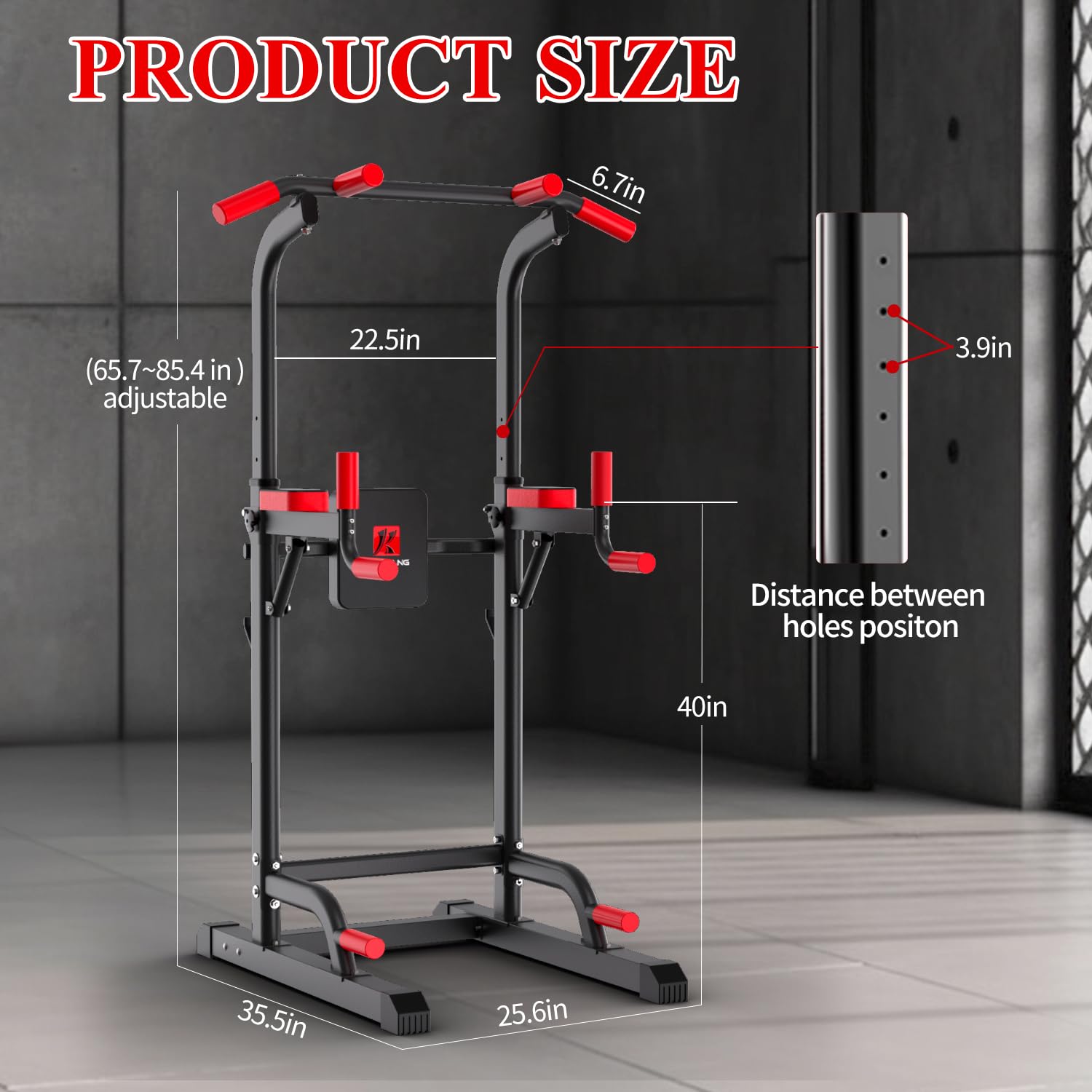 Tall Dip Bars Dip Bar, 800 Lbs Capacity, Heave Duty Dip Stand Station ...
