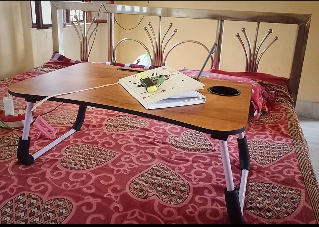 Palazzo Study Table/Bed Table/Foldable and Portable Wooden/Writing Desk ...