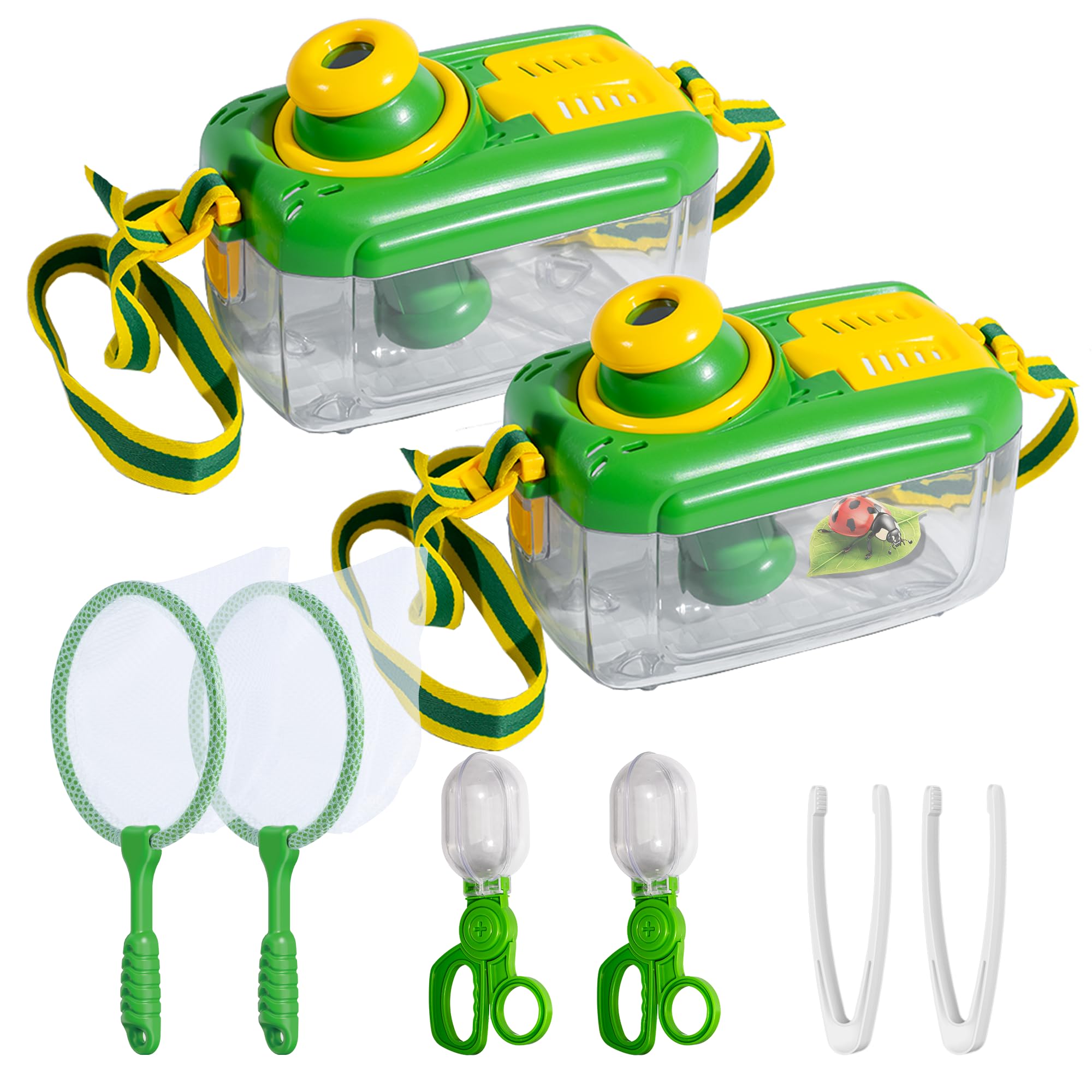Amazon.com: UNEEDE 2Sets Bug Catcher for Kids Explorer Kit with Bug ...
