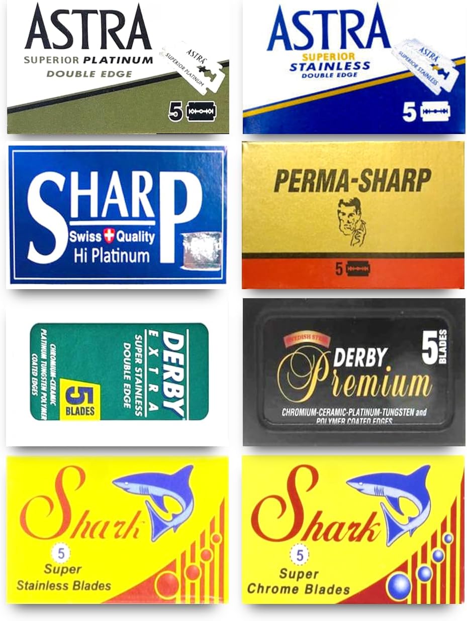 Astra Shark Derby GiIIette Permasharp - 40 Razor Blades : Amazon.nl: Beauty
