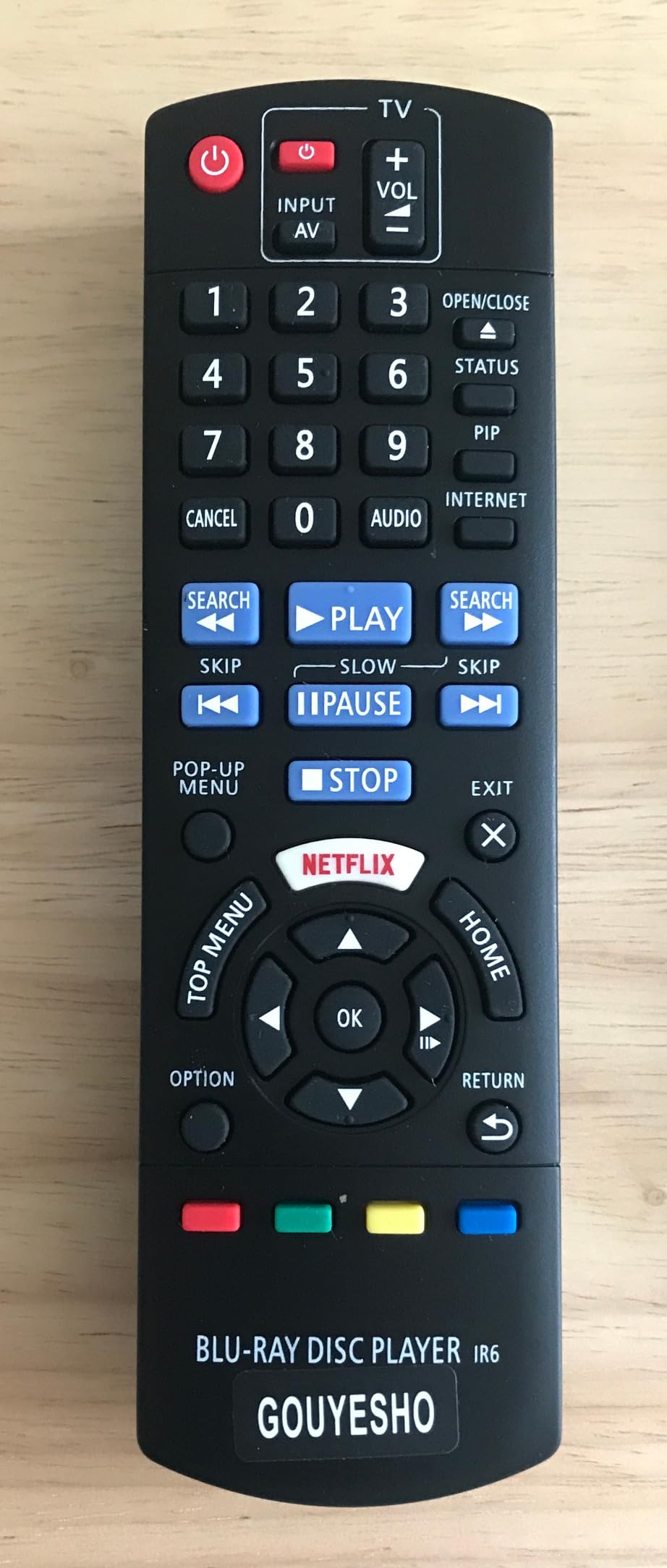 New N2QAYB001029 Replacement Remote Control for Panasonic Blu-ray Disc ...