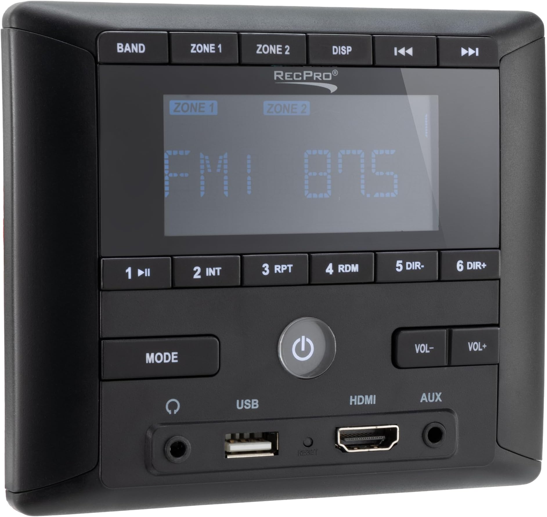 Amazon.com: RecPro RV Stereo AM/FM Radio with Bluetooth | Aux-in | HDMI ...