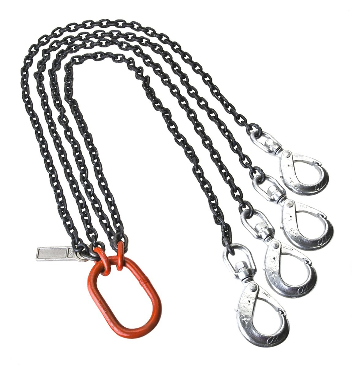 Mazzella Lifting Technologies 9510-19715 QOL Welded Alloy Chain Sling ...