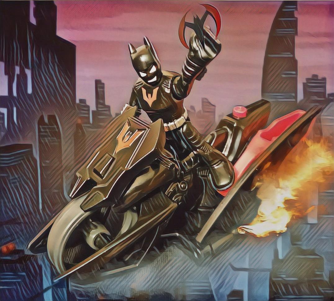 Amazon.com: Fisher-Price Imaginext DC Super Friends, Batman Beyond ...