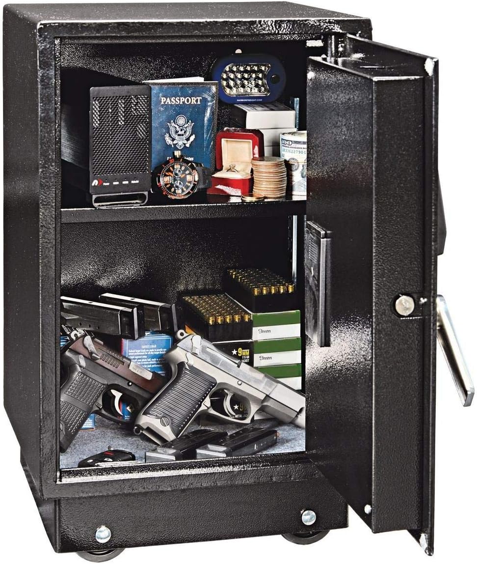 1.51 Cu. Ft. Electronic Lock Gun Floor Safe - Amazon.com