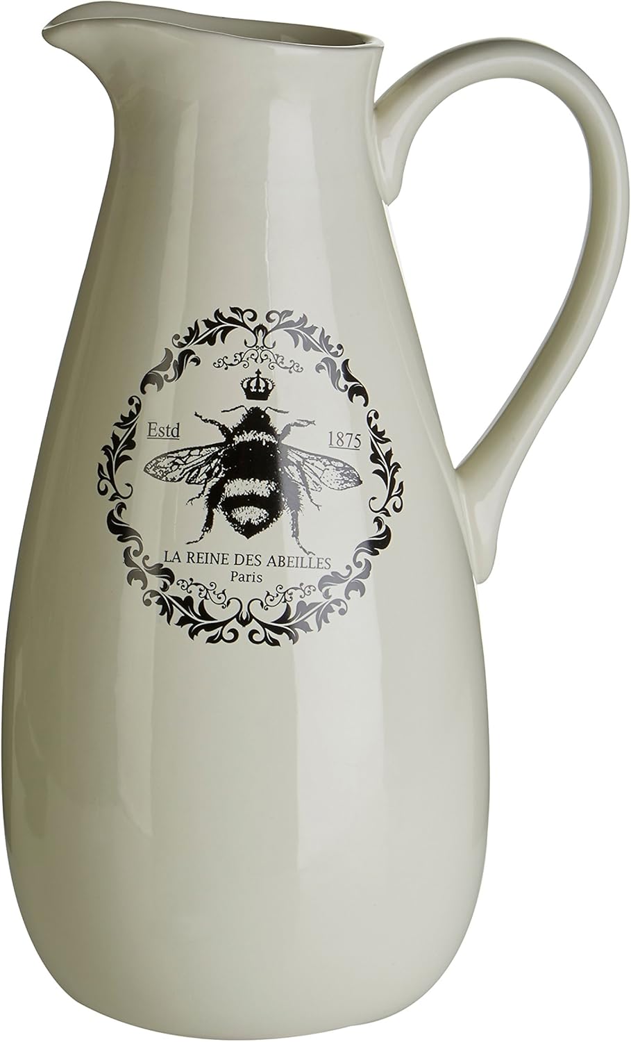 Amazon.com: Premier Housewares Queen Bee Pitcher, 1550ml-Natural/Black ...