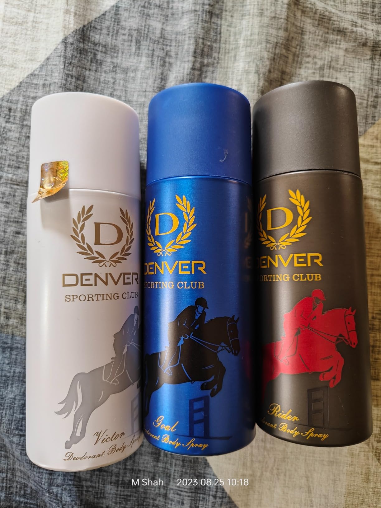 Buy DENVER Pride Deodorant For Men -150ML Each (Pack Of 3) | Long ...