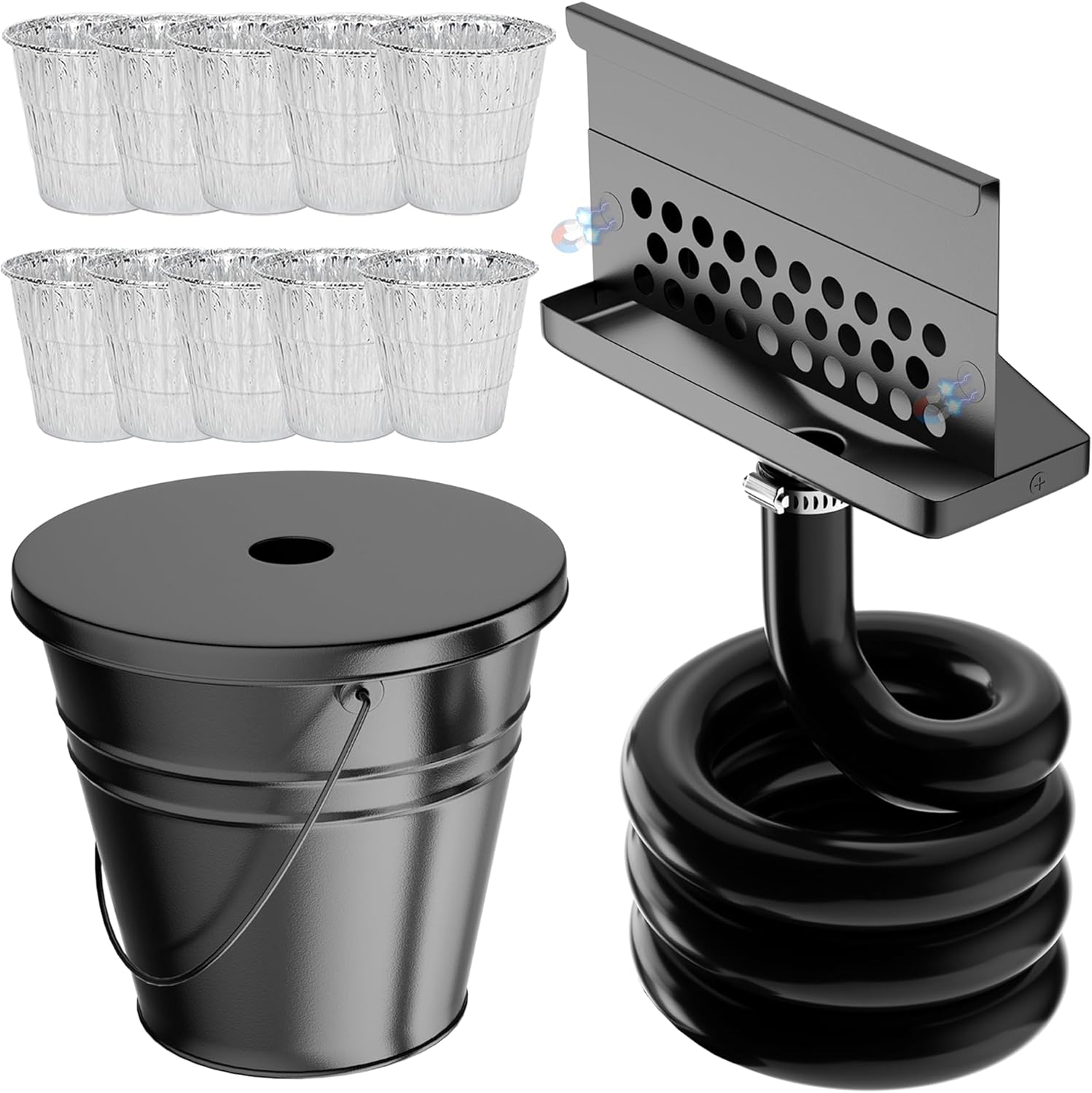 Amazon.com: Rear Grease Drainage System for Blackstone Griddle ...