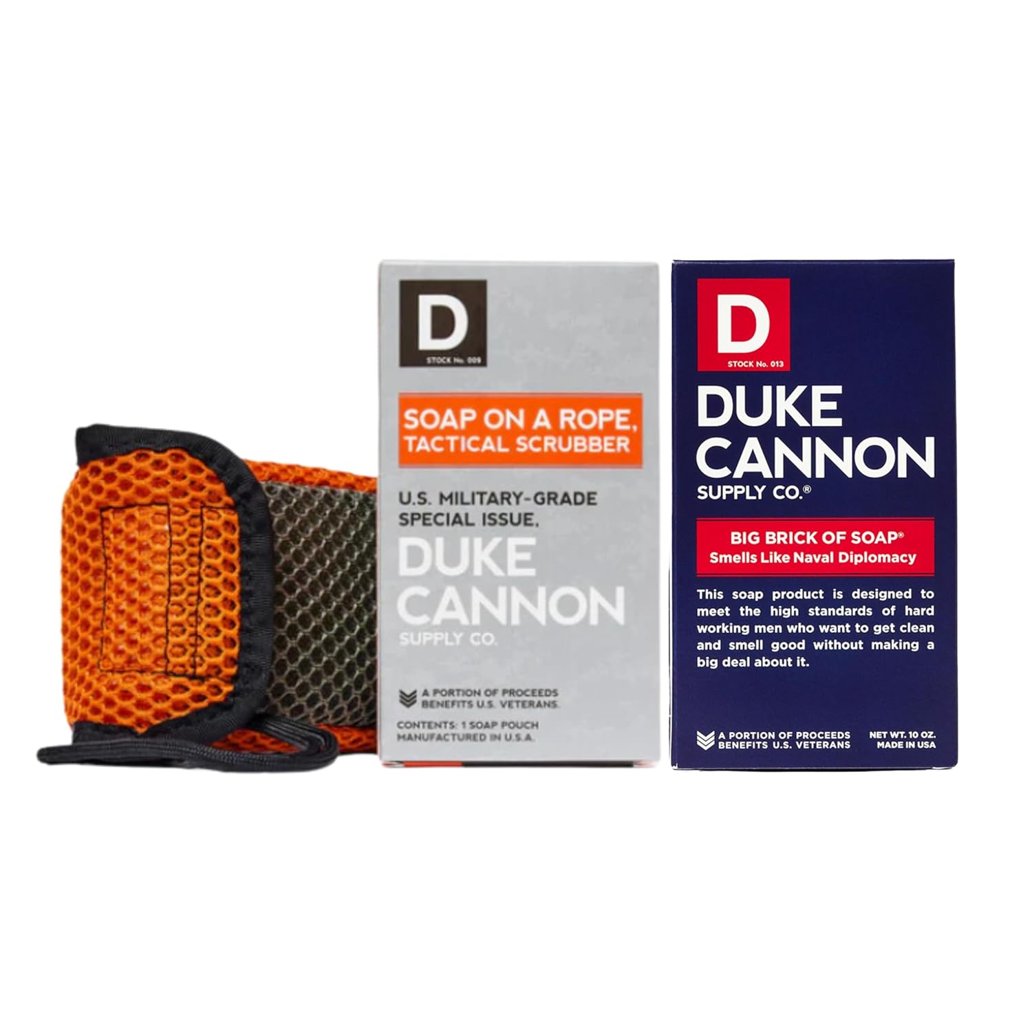 Amazon.com : Duke Cannon Supply Co. Tactical Scrubber Big Brick of Soap ...