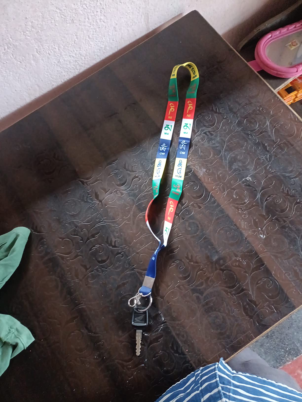 Techpro Best Fabric Tibetan Ladakh Prayer Tag/Key Chain : Amazon.in ...