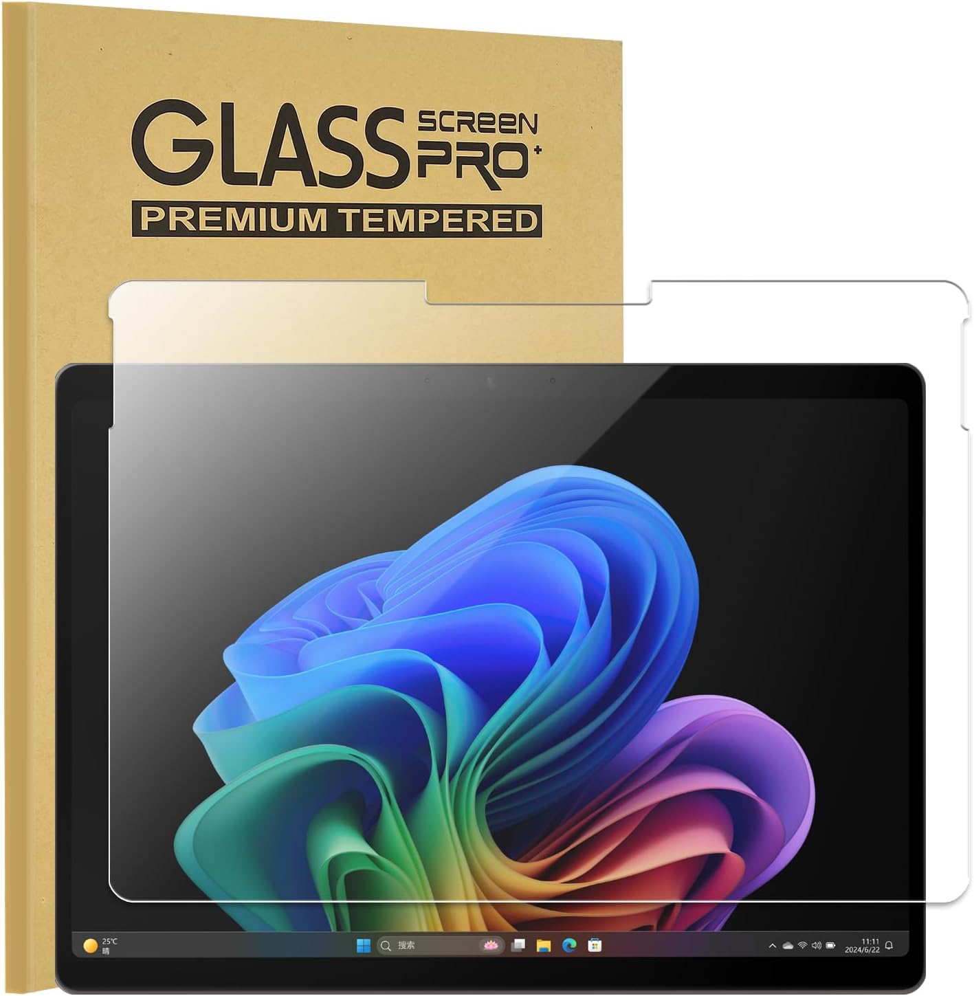 Amazon.com: Megoo Screen Protector for Microsoft Surface Pro 11/10 ...
