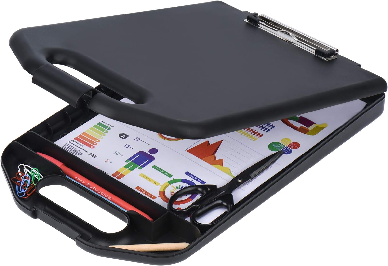 Amazon.com: Dexas Clipcase 2 Storage Clipboard with Rounded Handle ...