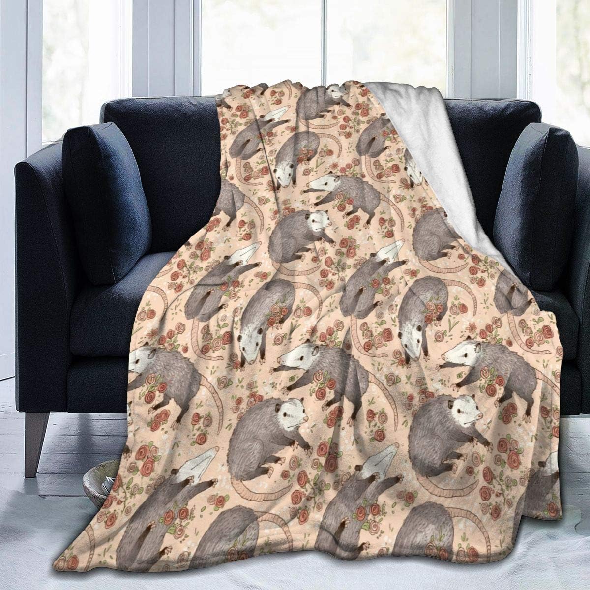 Amazon.com: Carwayii Opossum Blanket - Possum Gifts Throw for ...