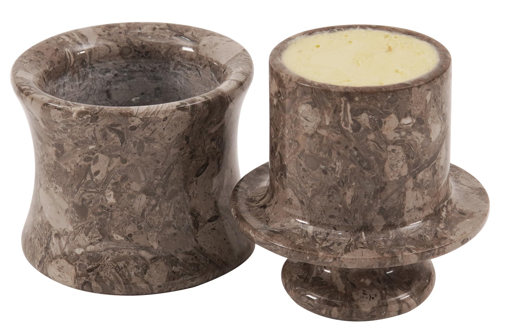 Amazon.com | SPESHSTONES Marble Butter Keeper 4'' Inches Oceanic ...