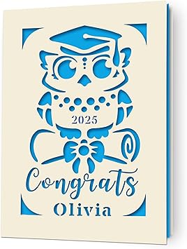 Amazon.com : EDSG Personalized Graduation Gifts Graduation Cards ...