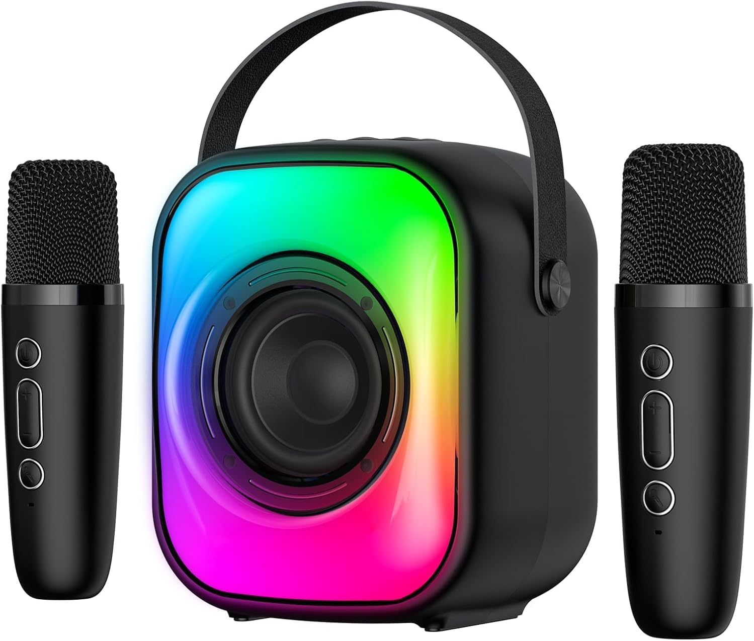SIMGAL Mini Karaoke Machine Portable Bluetooth Speaker