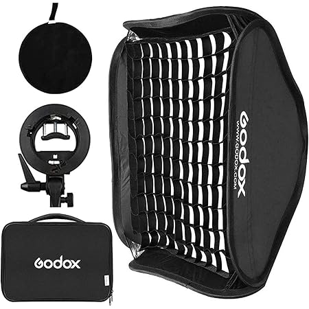 Amazon.com : Godox Softbox Soft Light Modifier with Grid 32x32in ...