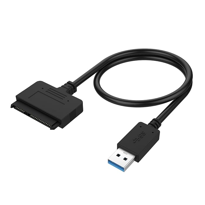 Buy KPTEC SATA to USB Cable - USB 3.0 to 2.5” SATA III Hard Drive ...