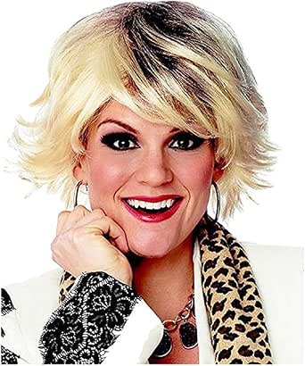 Amazon.com: Costume Culture Women's Fashion Cop Wig, Mixed Blonde, One ...
