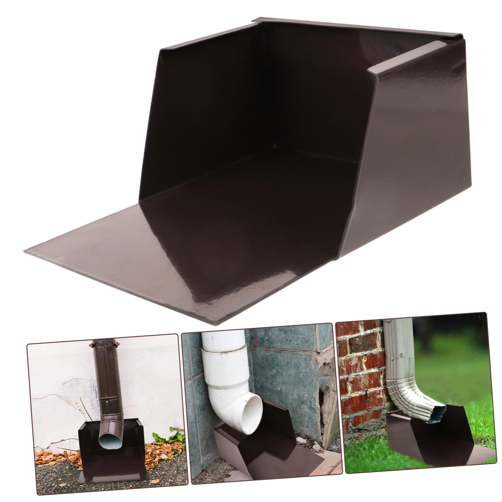Extra Long Downspout Block Downspout Splash Block - Aluminum Alloy ...