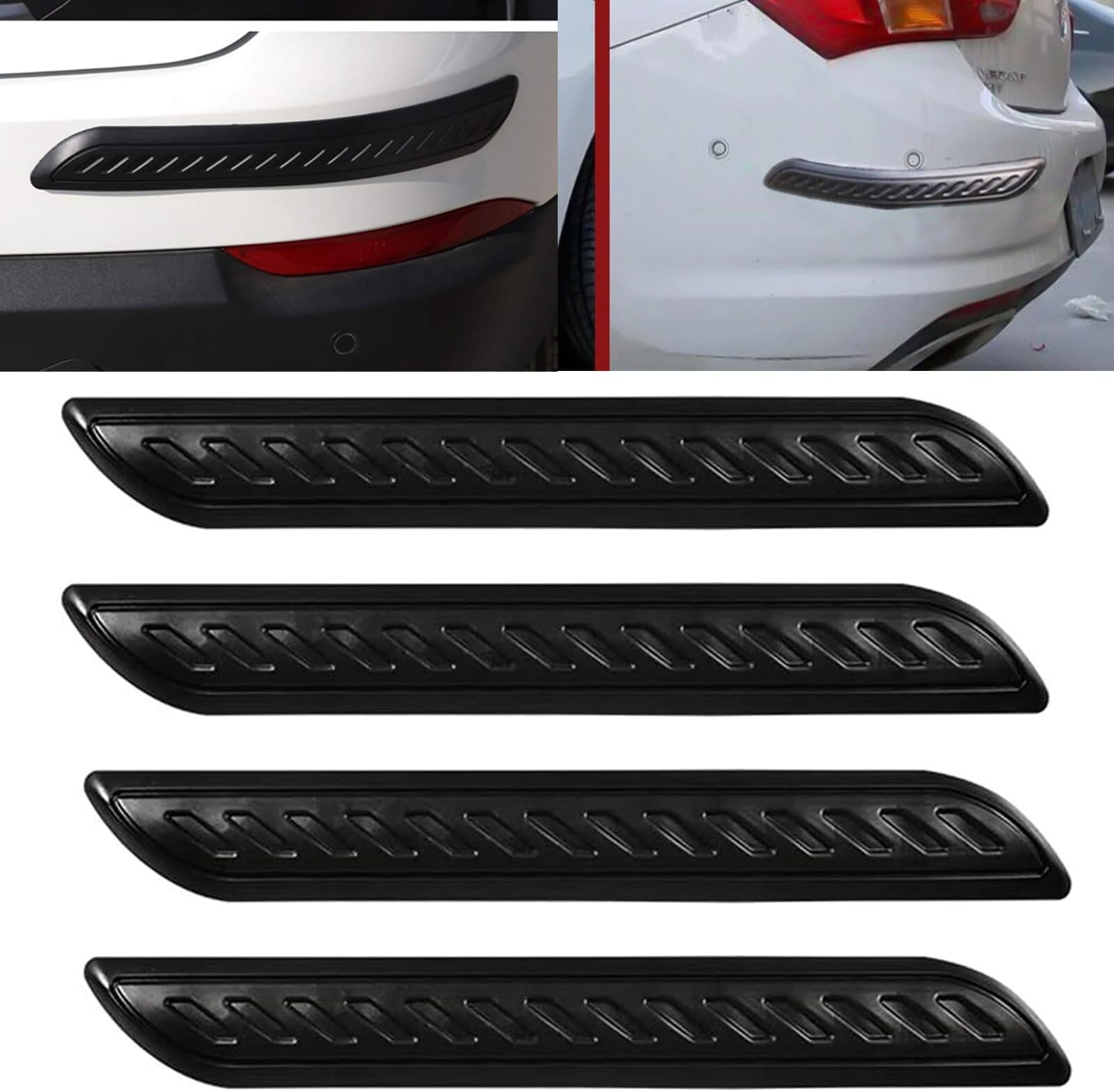 Amazon.com: Rubber Bond DIY Car Bumper Protectors - Set of 5 Strong ...
