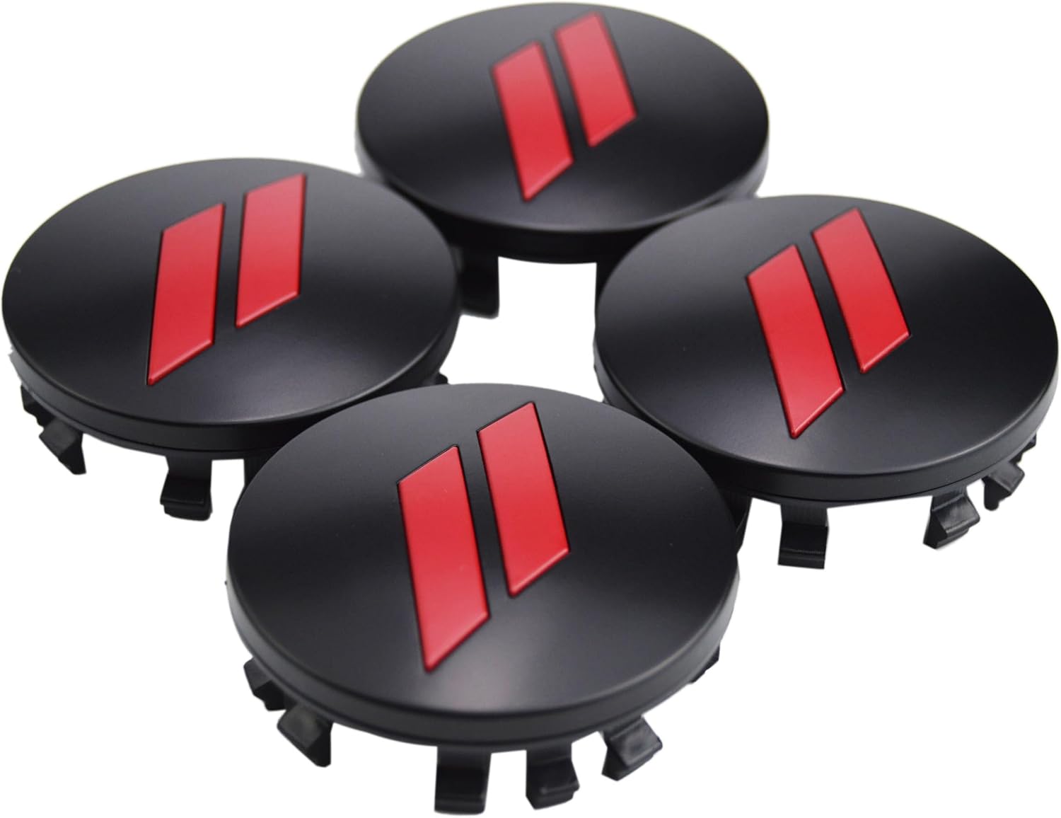 Amazon.com: (Set of 4) 63mm=2.5 inches // Slash Wheel Center Cap Covers ...