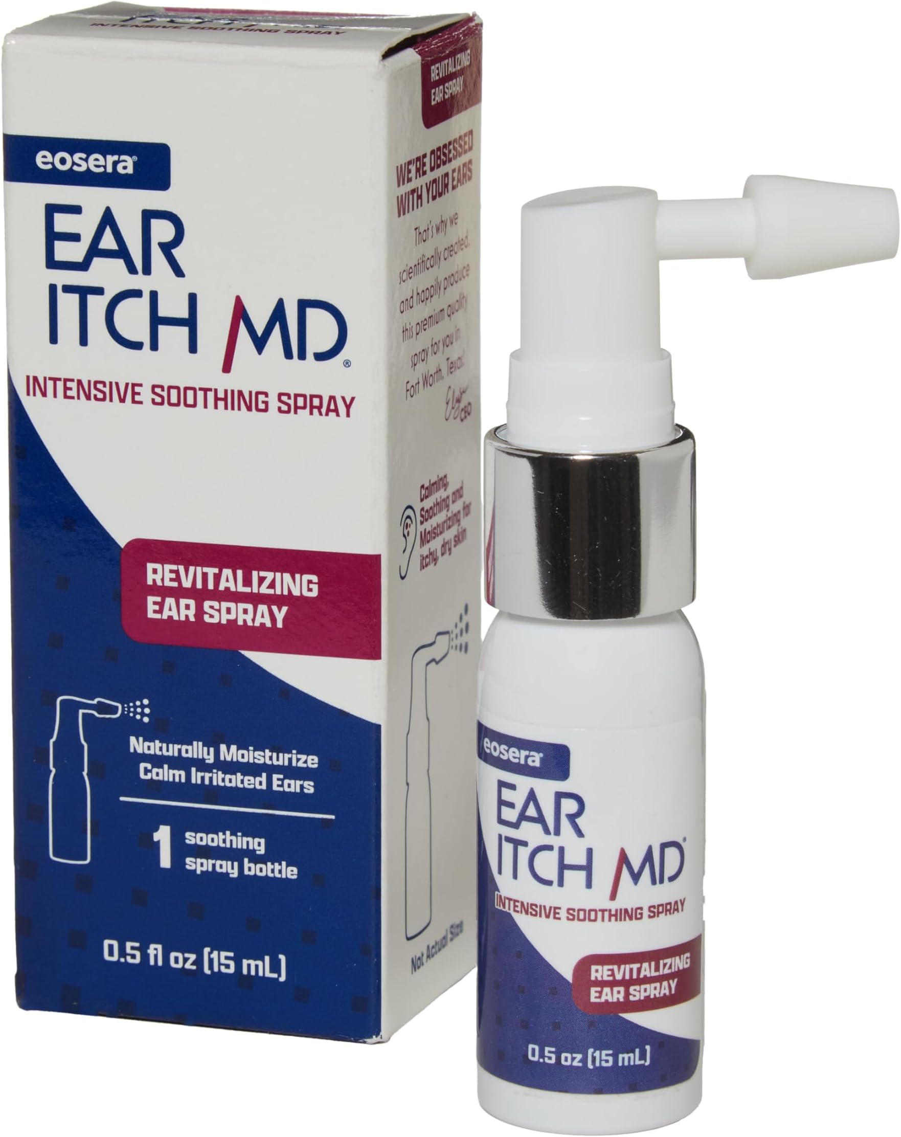 Amazon.com: eosera® Ear Itch MD® - Ear Drops for Itchy Ears | Dry Ear ...