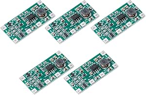 TECNOIOT 5PCS DC 5V 1A UPS Uninterruptible Power Supply Module 18650 ...