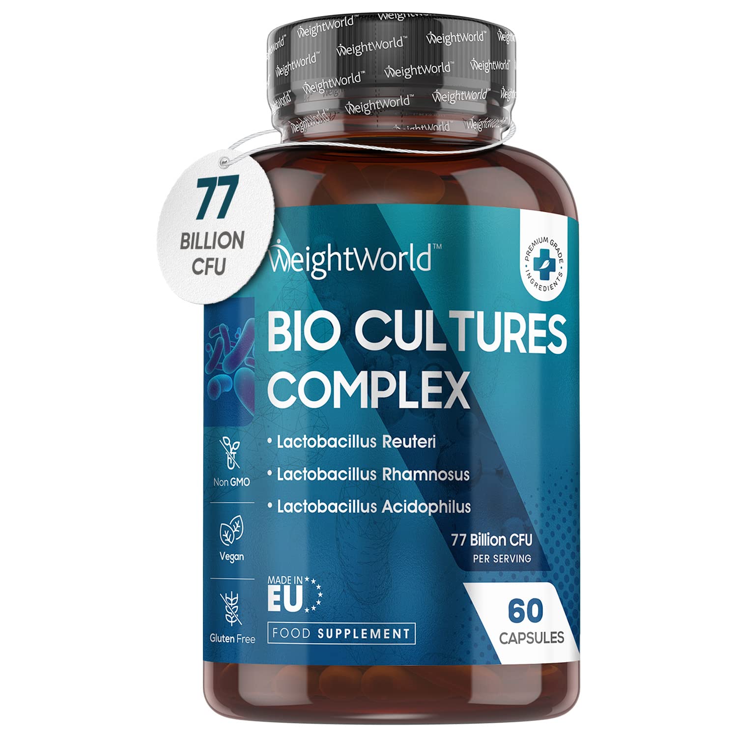 Buy Bio Cultures Complex Probiotics and Prebiotics - 77 Billion CFU ...