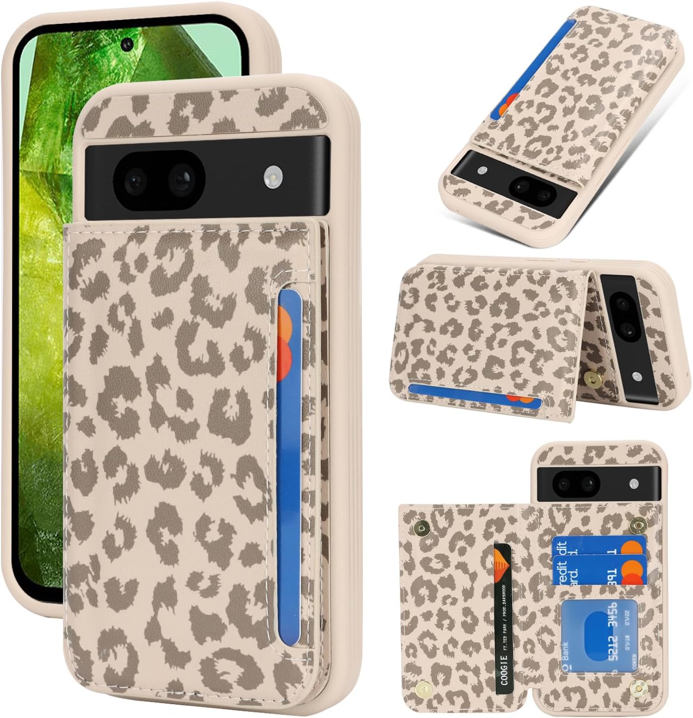 Amazon.com: iCoverCase Compatible with Google Pixel 8a Case with Card ...